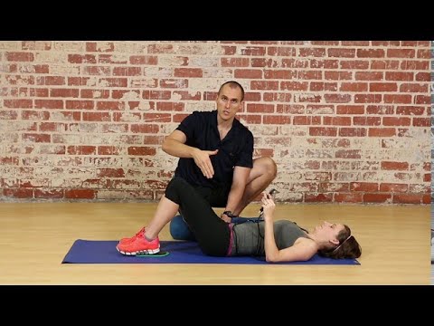 Lower Abdominal Leg Slide - YouTube