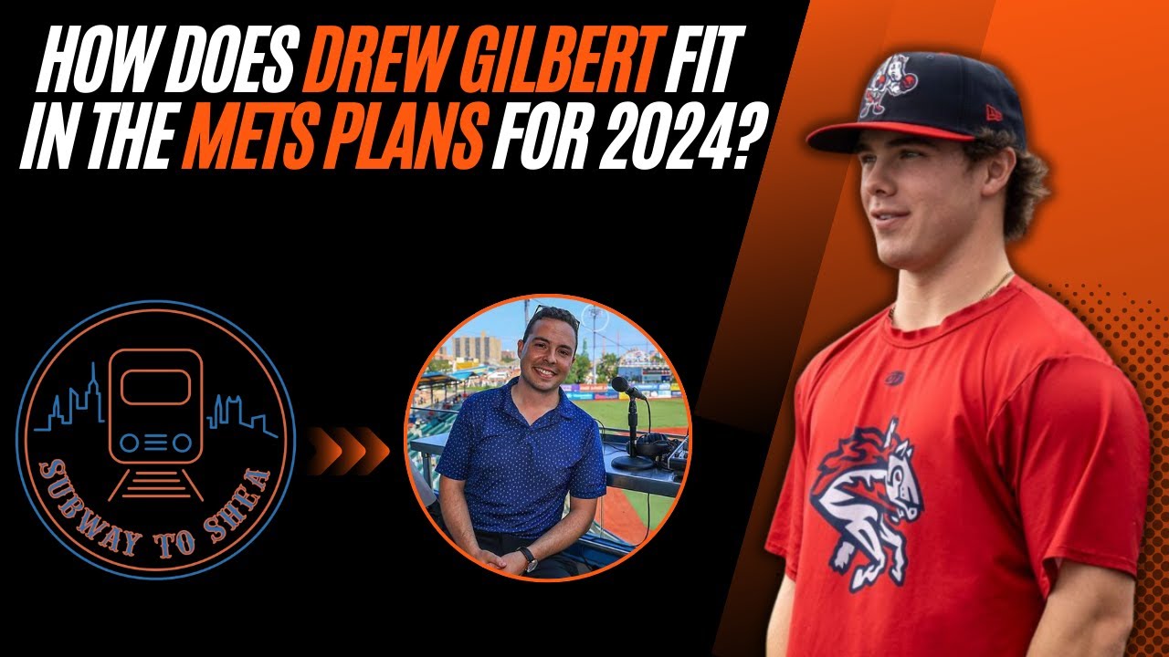 How does Drew Gilbert FIT in the Mets OF for 2024? - YouTube