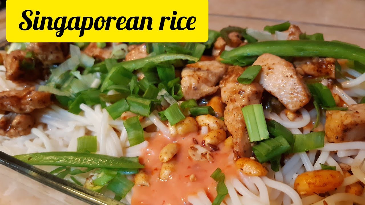 Singaporean rice| quick and yummy recipe||whama kitchen - YouTube