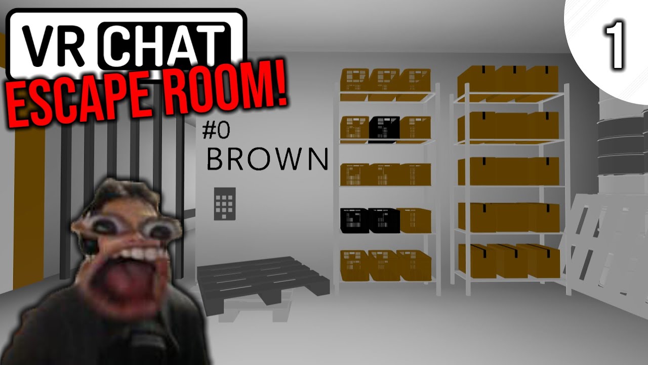 Just Turn Your Head! | VRChat Escape Room Episode 1! - YouTube