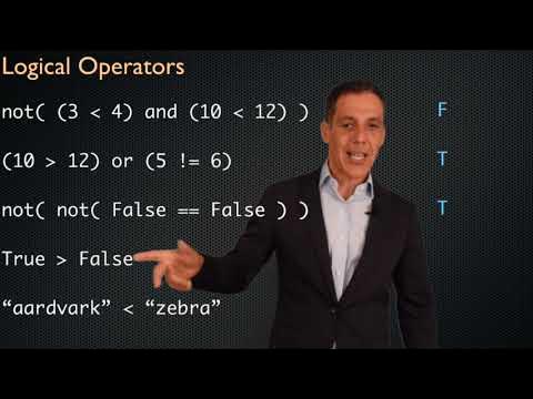 Flow of control: logical operators - YouTube