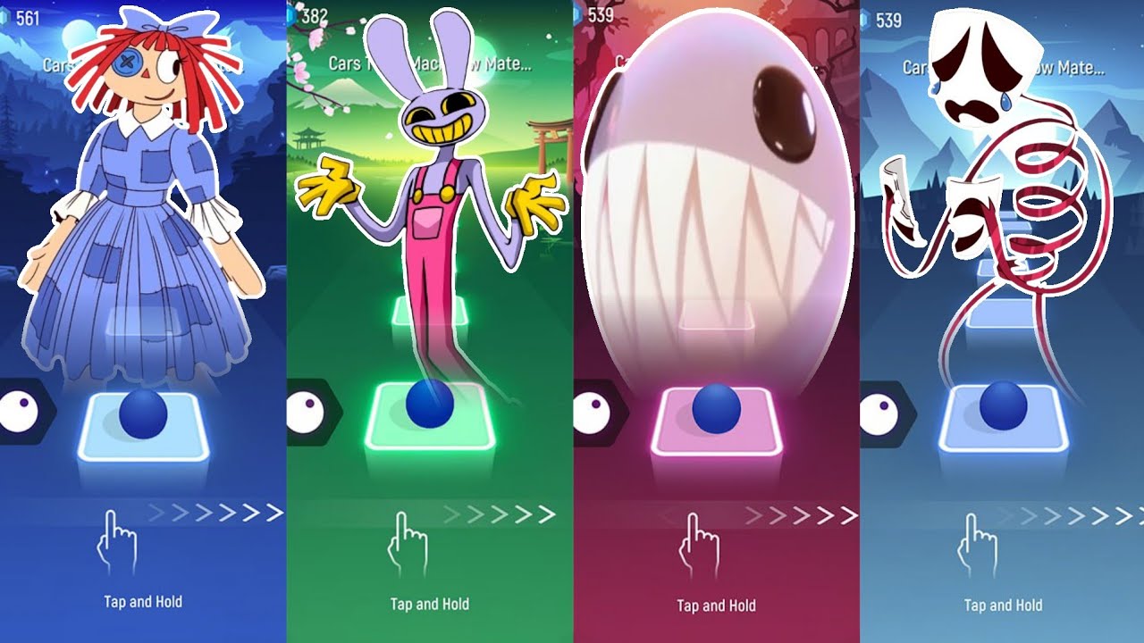 The Amazing Digital Circus: RAGATHA vs JAX vs BUBBLE vs GANGLE ...