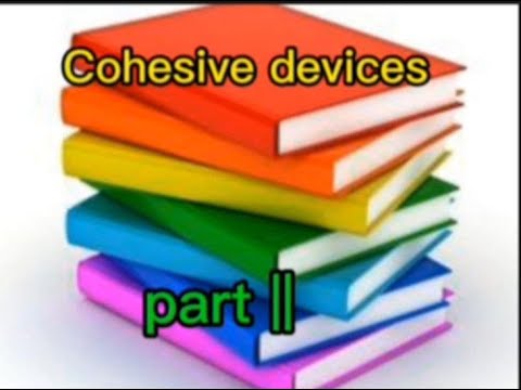 🔥Cohesive devices part 2 - YouTube