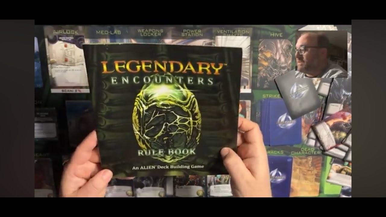 I'm a Deckbuilder: ALIEN: LEGENDARY ENCOUNTERS Deck-building card game ...