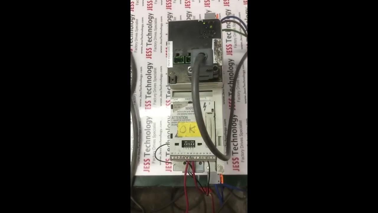 Repair LENZE SERVO DRIVE 0.75KW E82EV751-2C | Problem : Red Alarm ...