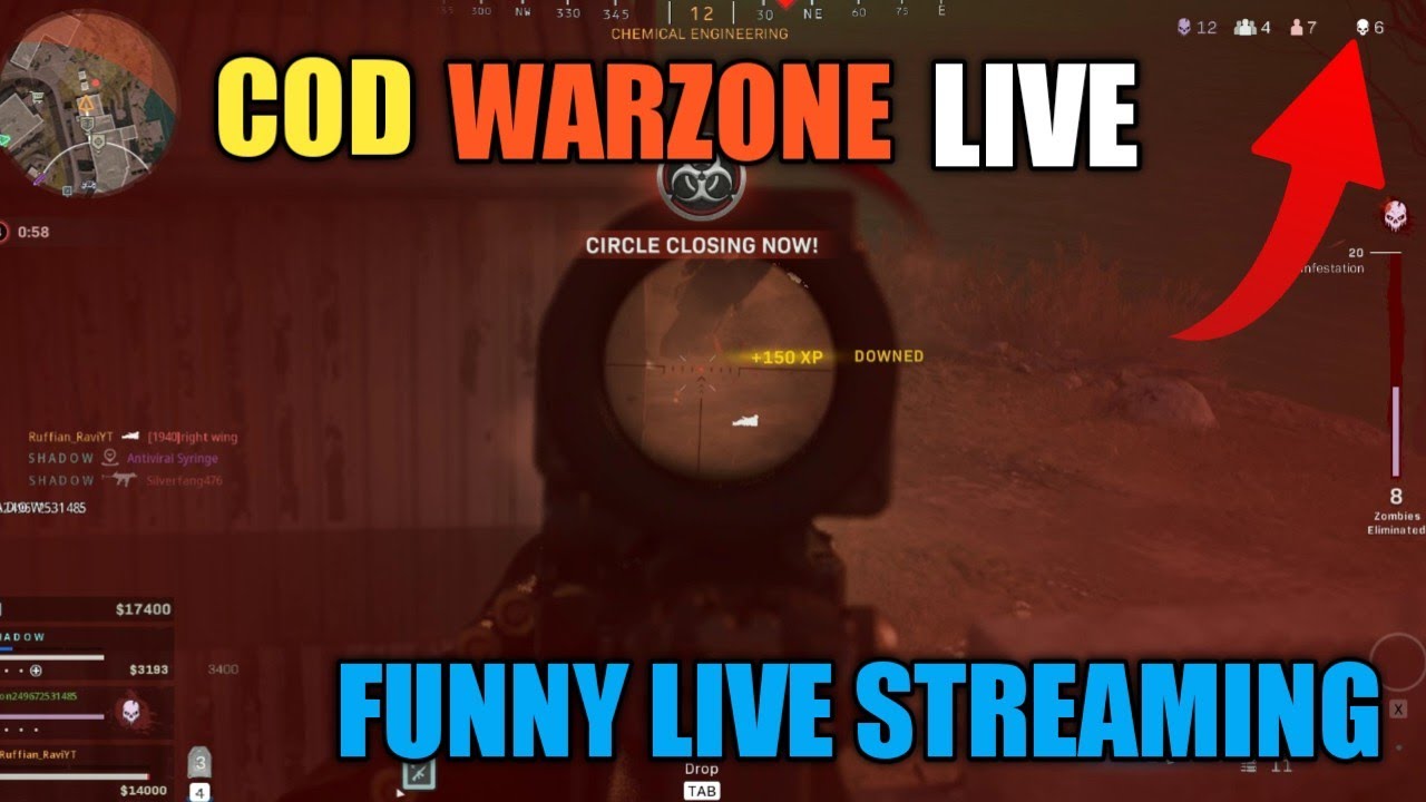 COD WARZONE LIVE | COD WARZONE | warzone live stream rebirth | warzone ...