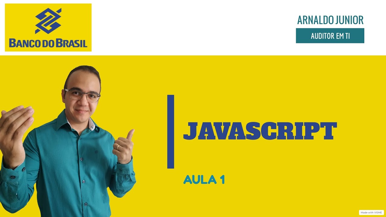 Aula sobre JAVASCRIPT (Aula 1) | Concurso BB 2025 AGENTE DE TI - YouTube