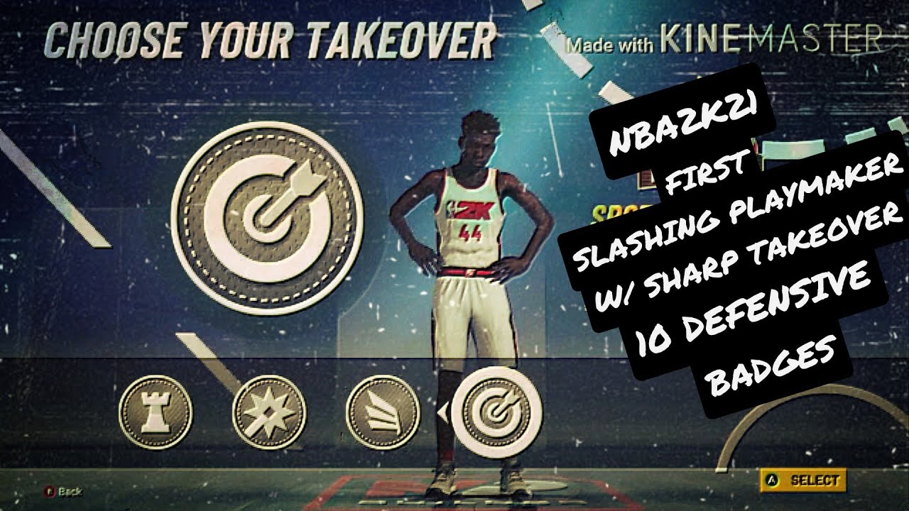 NBA 2K21 - FIRST SLASHING PLAYMAKER WITH SHARP TAKEOVER ON 2K21 - YouTube