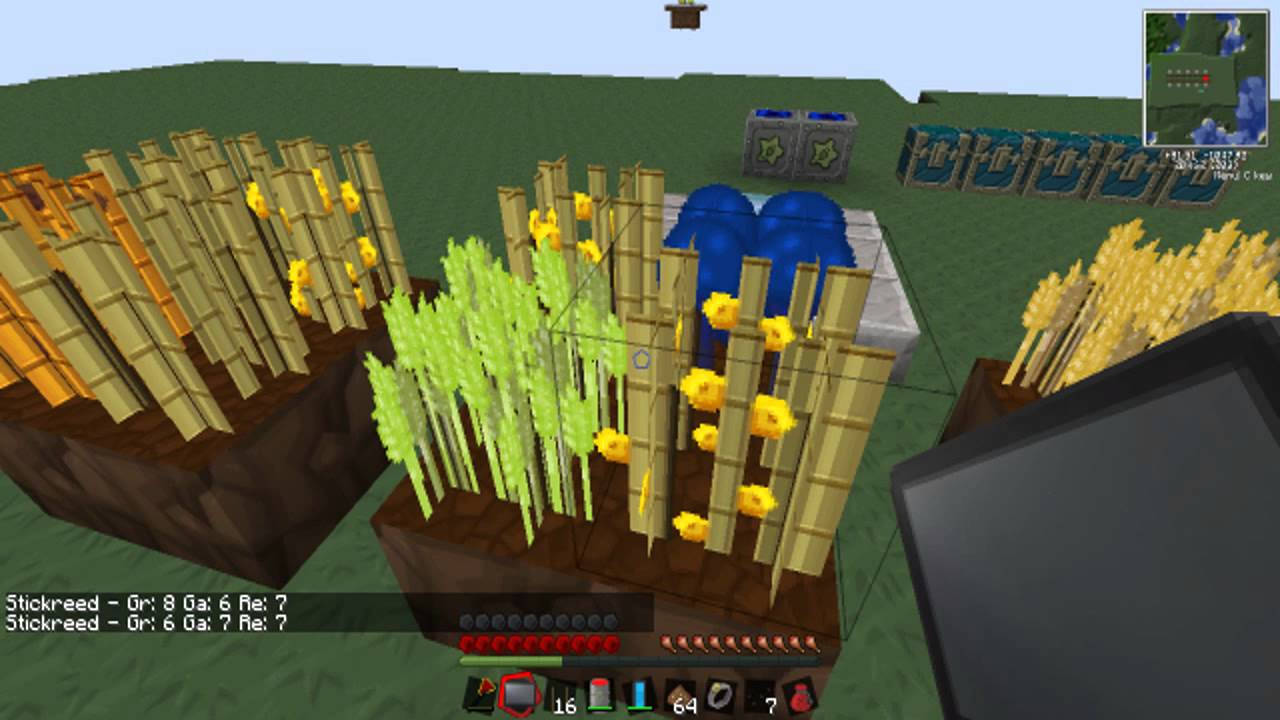 Minecraft - IndustrialCraft Crops Tutorial - YouTube