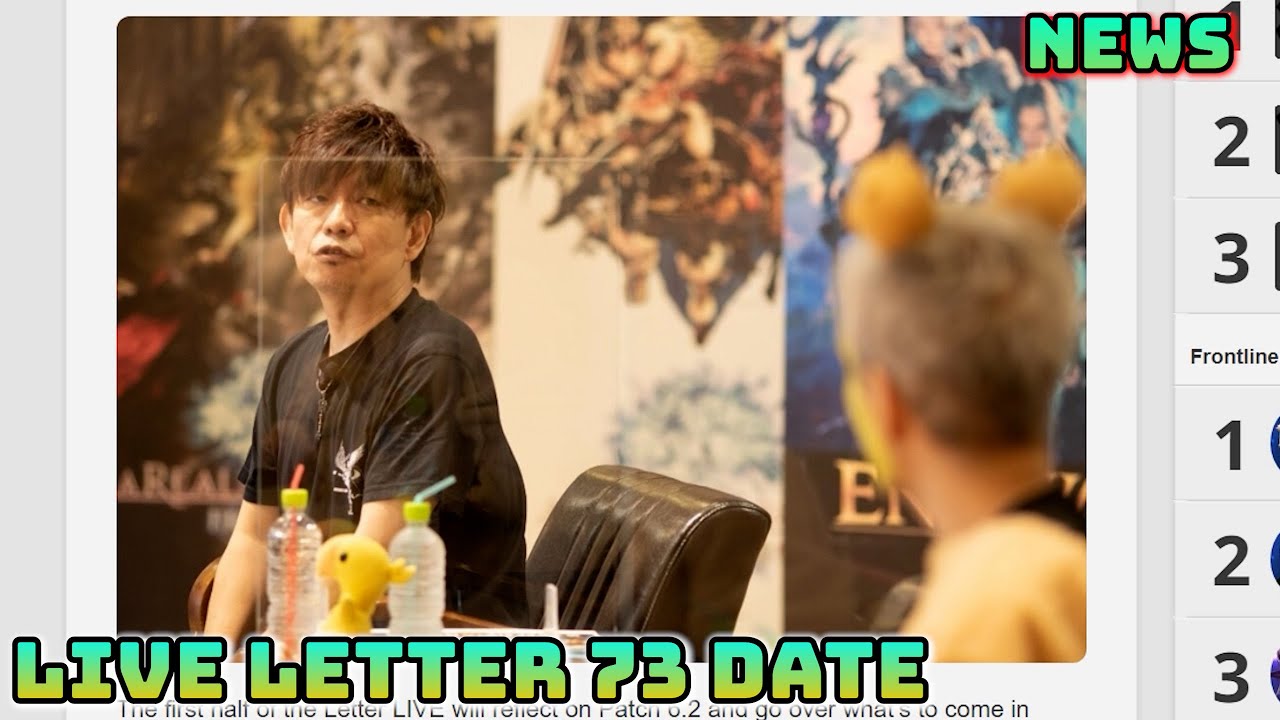 FFXIV: Letter from the Producer LIVE Part LXXIII (73) Date & Details ...