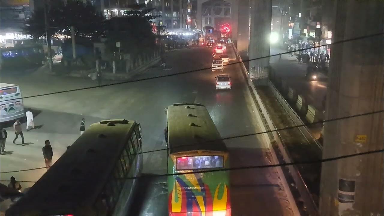 রাতের ঢাকার একটি মনোরম দৃশ্য KTW24 TV - YouTube