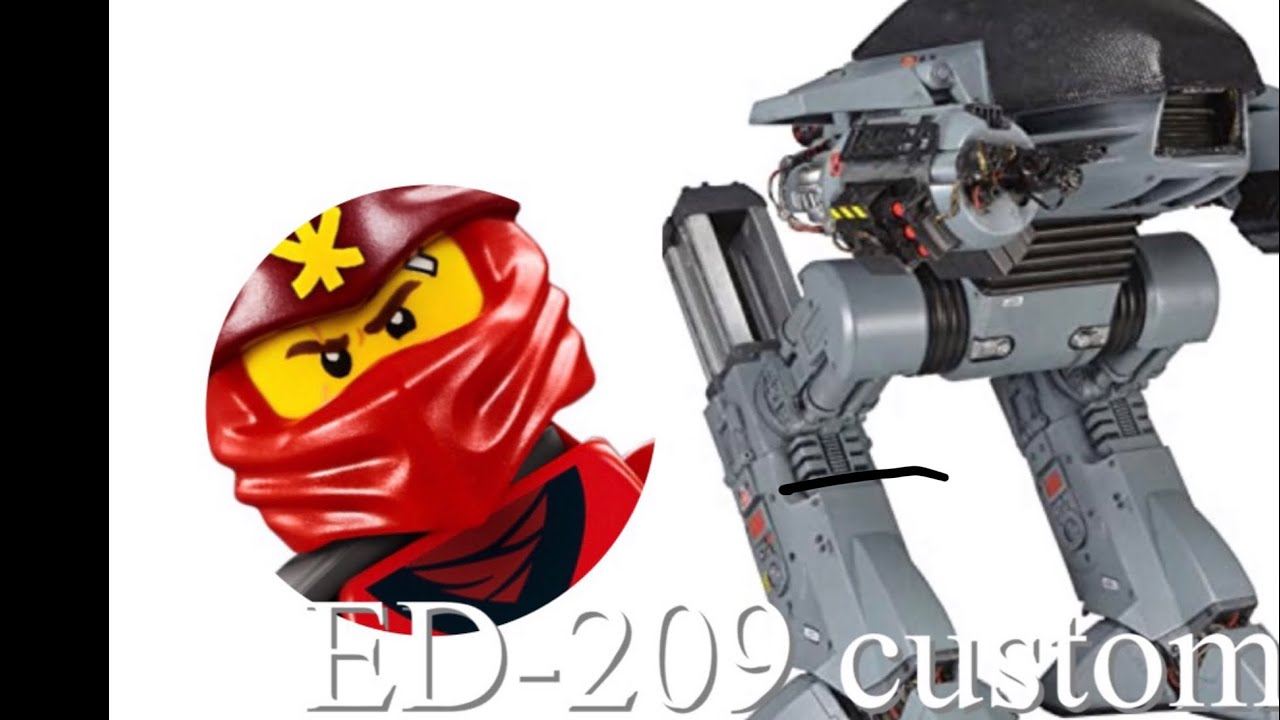 ROBOCOP’S MECH (the ED-209) LEGO moc - YouTube