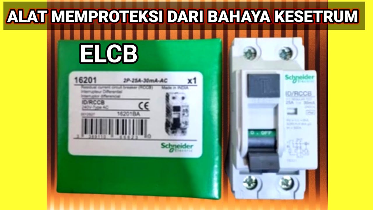 ALAT YANG SANGAT PENTING PASANG DI INSTALASI LISTRIK RUMAH ELCB ...