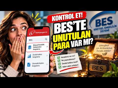 Unuttuğunuz BES Paranız Olabilir: e-Devlet’ten Hemen Kontrol Edin!
