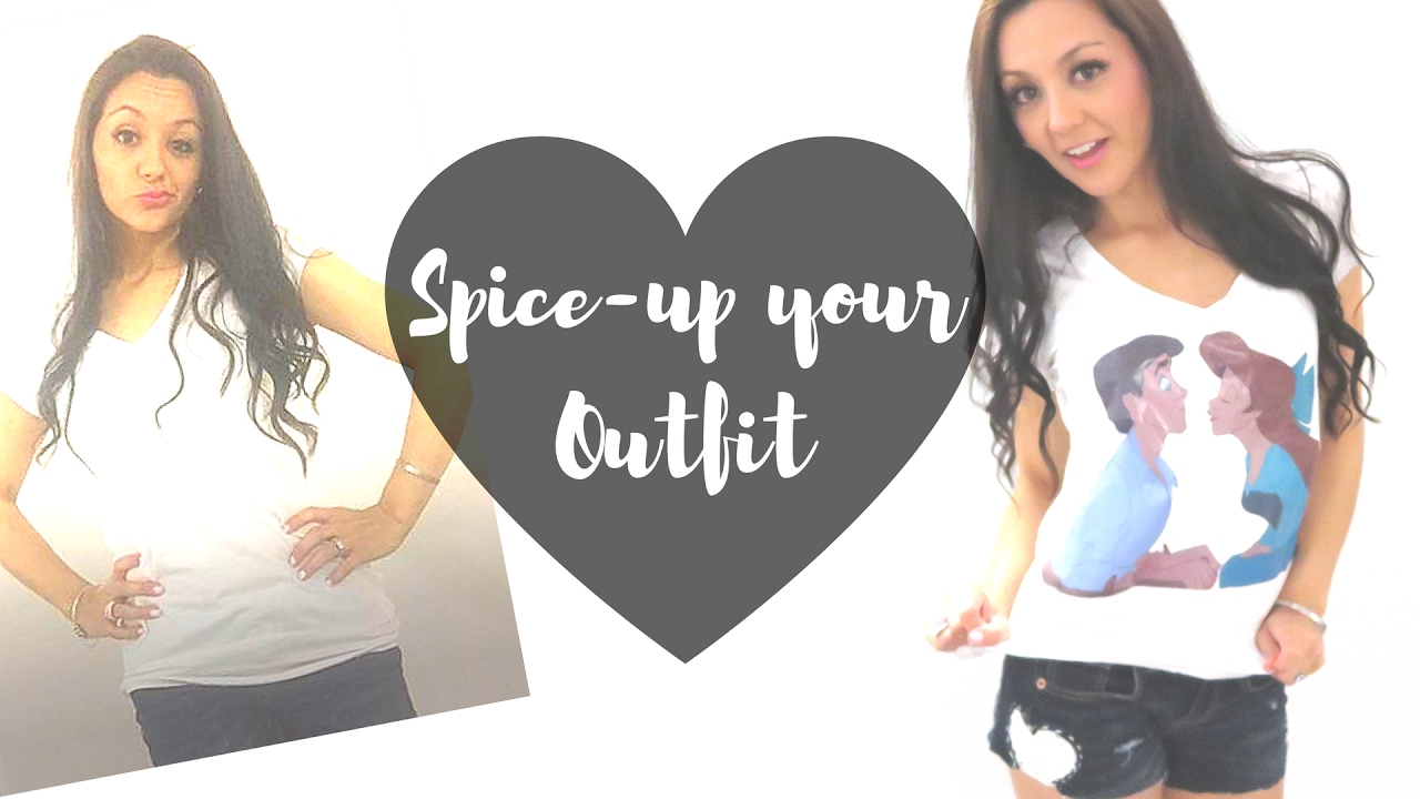Outfit Transformation - Spice-up your outfit and make it UNIQUE! - YouTube