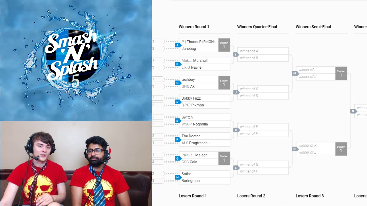 Smash 'N' Splash 5 Top 32 Preshow - YouTube