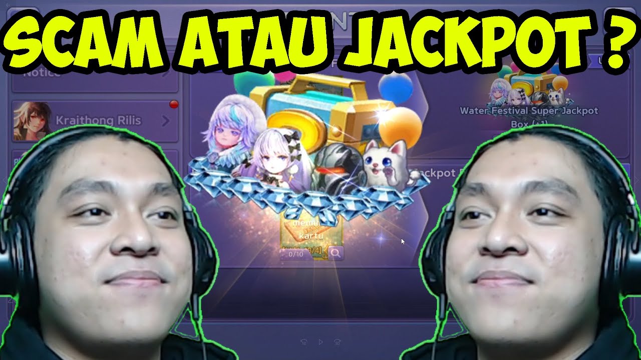 TES HOKI , BUKA KOTAK JACKPOT WATER !! || GETRICH - YouTube