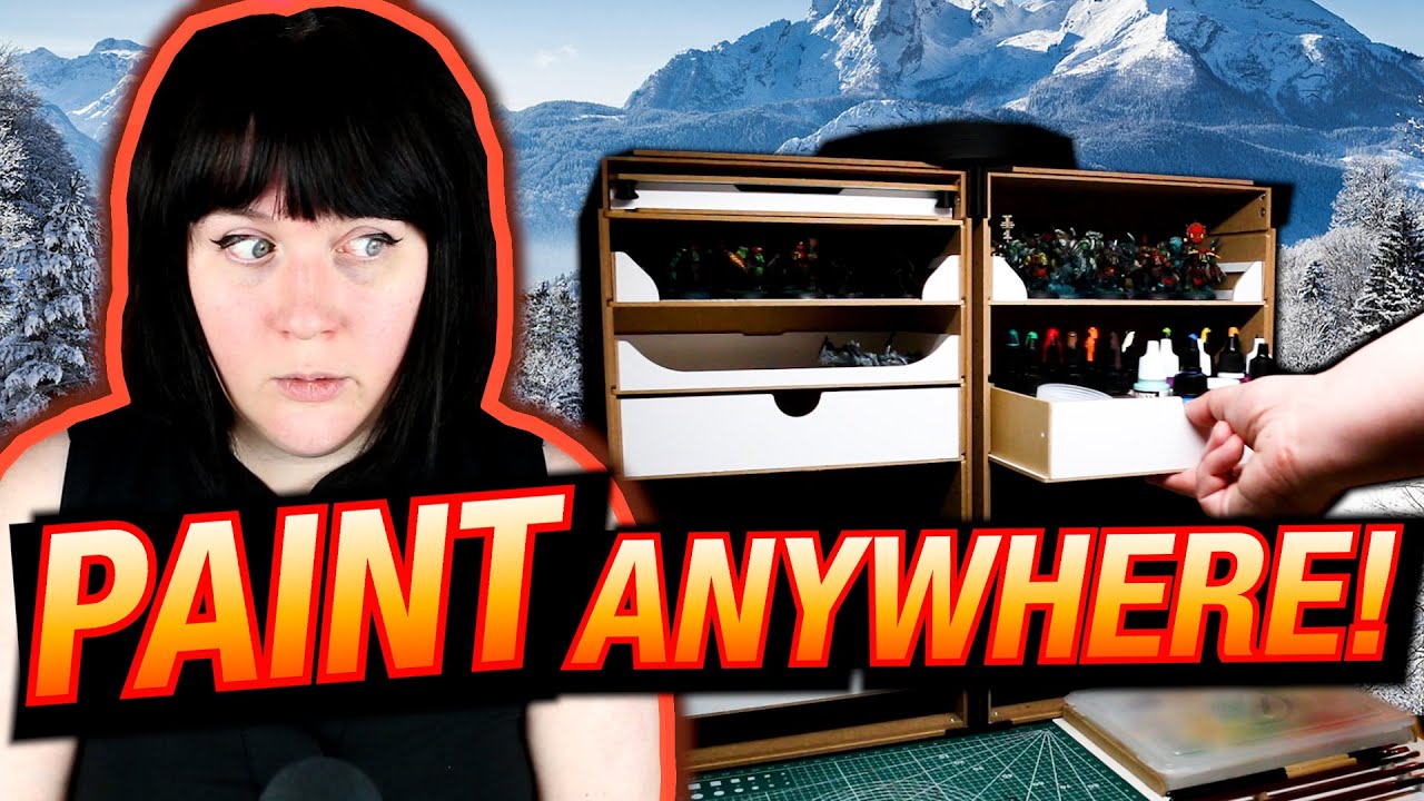 Building The Ultimate Portable Miniature Painting Kit!!!! - YouTube