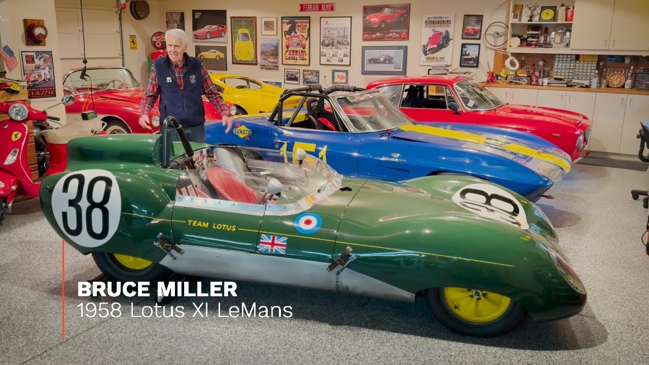 1958 Lotus XI LeMans - Bruce Miller - Ownership History - YouTube