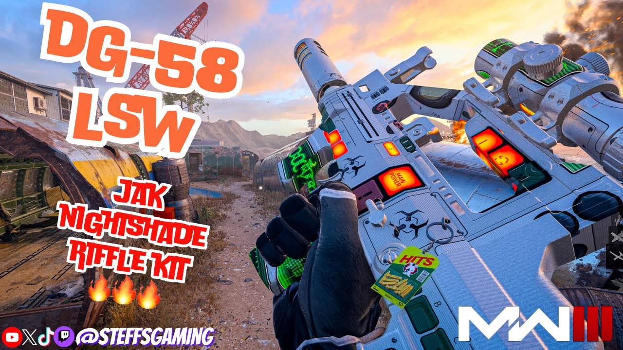 THE DG-58 LSW w/ Conversion Kit is META I MW3 - YouTube
