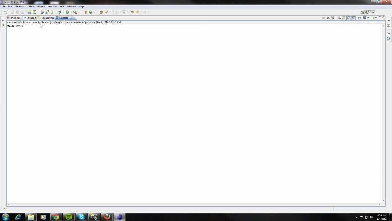 Intro To Java Programming 1 Jdkeclipse Intro Youtube