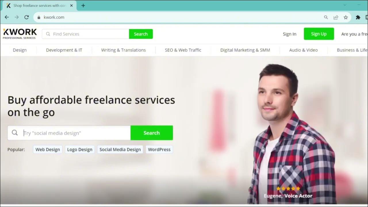 kwork gig create bangla | how to create kwork gig #kwork #fiverr - YouTube