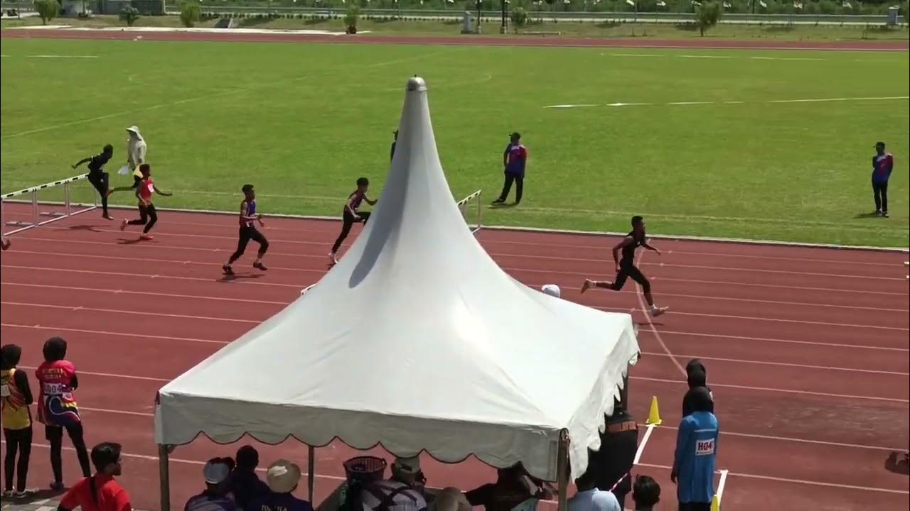 110m Lari Berpagar L15 Akhir - Kejohanan Olahraga MSSD Perak Tengah 2024 - YouTube