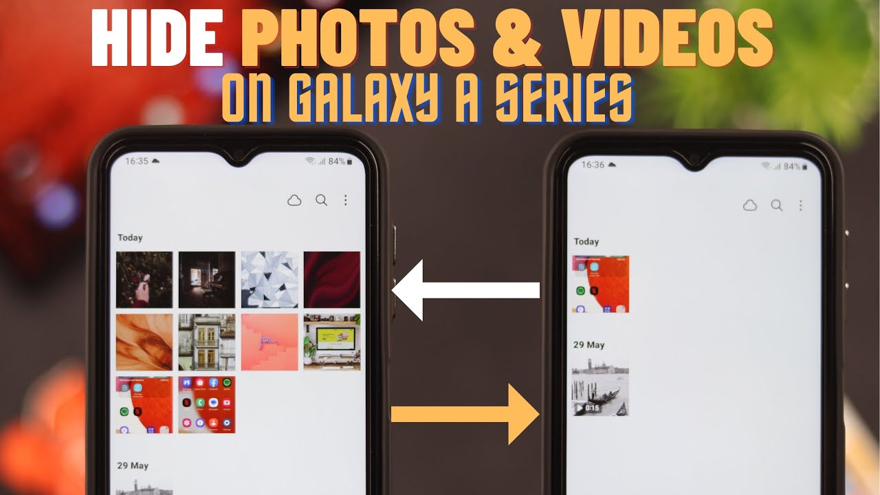 Galaxy A14 5G: How to Hide Photos and Videos on Samsung - YouTube