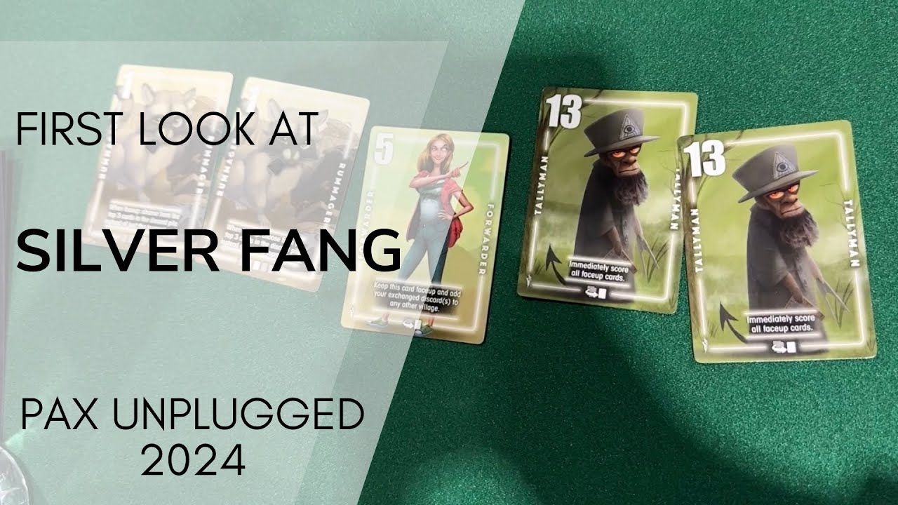First Look at Silver Fang by Bezier Games - PAX Unplugged 2024 - YouTube