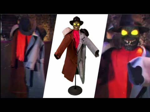The Coat Rack Monster | Haunted Hill Farms | 2025 | Animatronic - YouTube