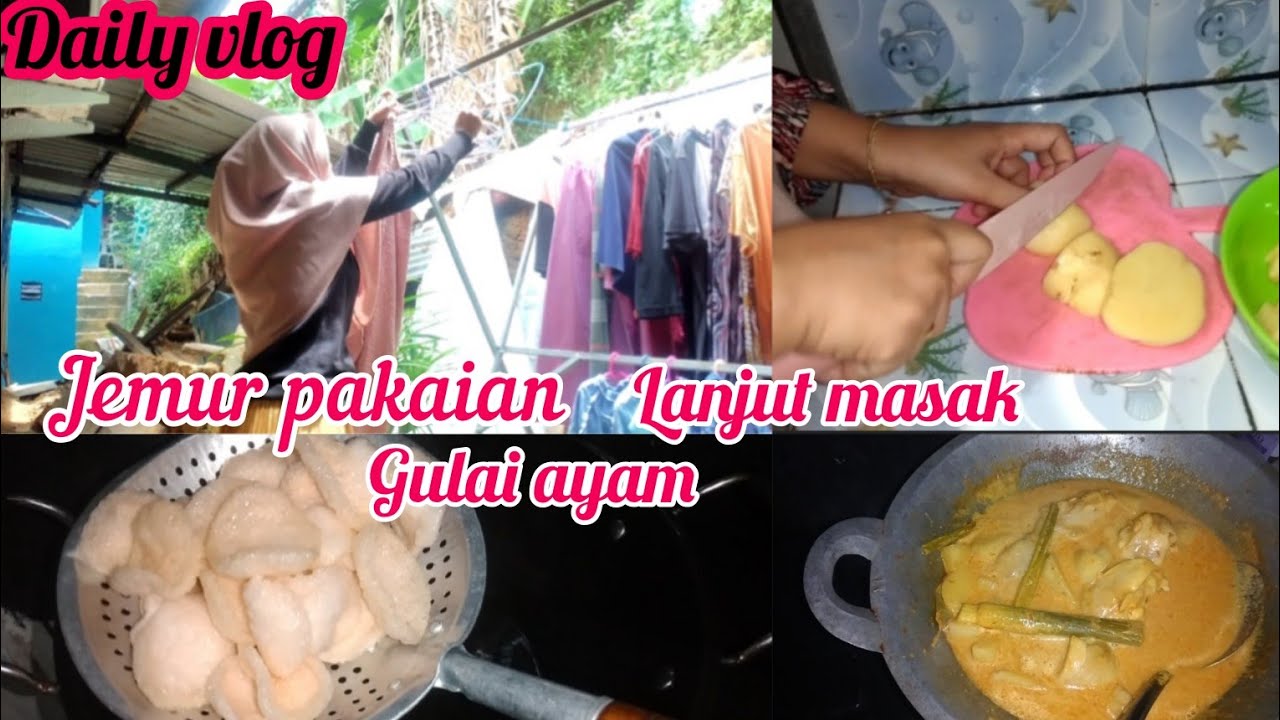 DAILY VLOG IRT || KEGIATAN KU DI PAGI HARI || JEMUR PAKAIAN LANJUT ... DAILY VLOG IRT || KEGIATAN KU DI PAGI HARI || JEMUR PAKAIAN LANJUT ...
