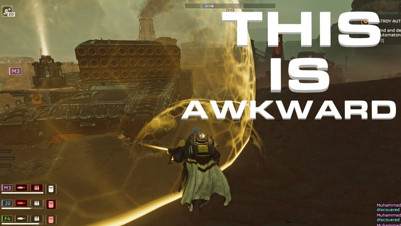 Everything Is Shielded - Including The Enemy Barrage Tank | Helldivers ...