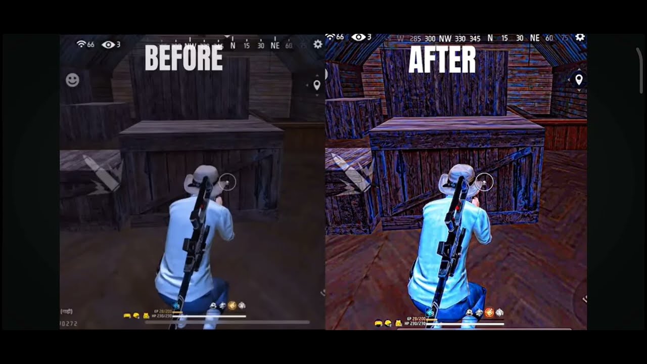 🤫Tips to increase freefire vdo quality with in 1:30 min | 2025 tricks 😱 ...