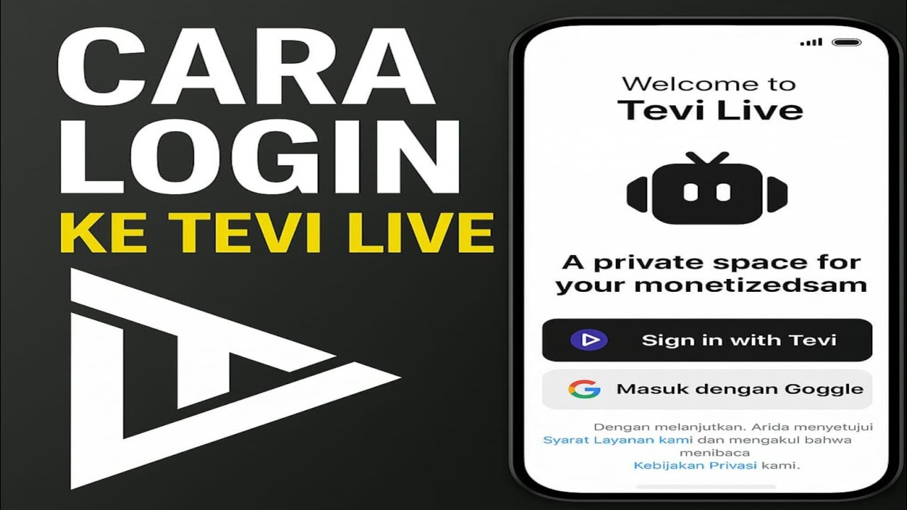 Cara Login Aplikasi Tevi Live || Cara Masuk Ke Aplikasi Tevi Live - YouTube