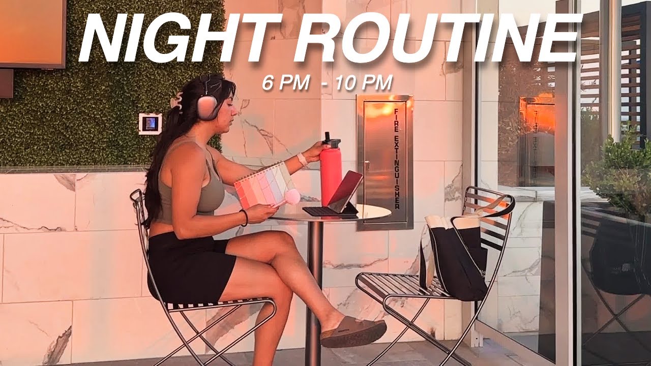 MY 6 PM SUMMER NIGHT ROUTINE! ☀️ productive & realistic self care - YouTube