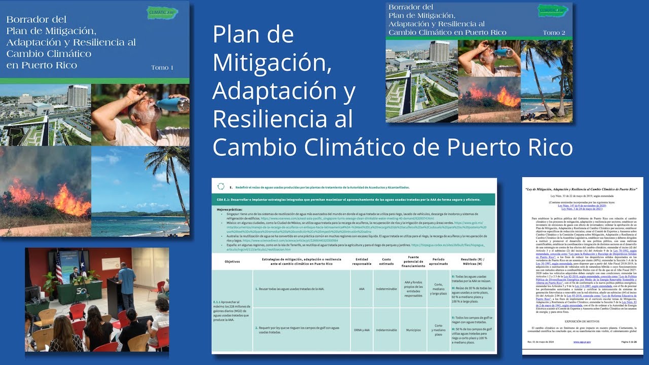 Plan de Mitigación, Adaptación y Resiliencia al Cambio Climático de ...