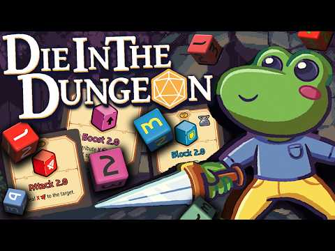 I Played the NEW Die in the Dungeon Board Game