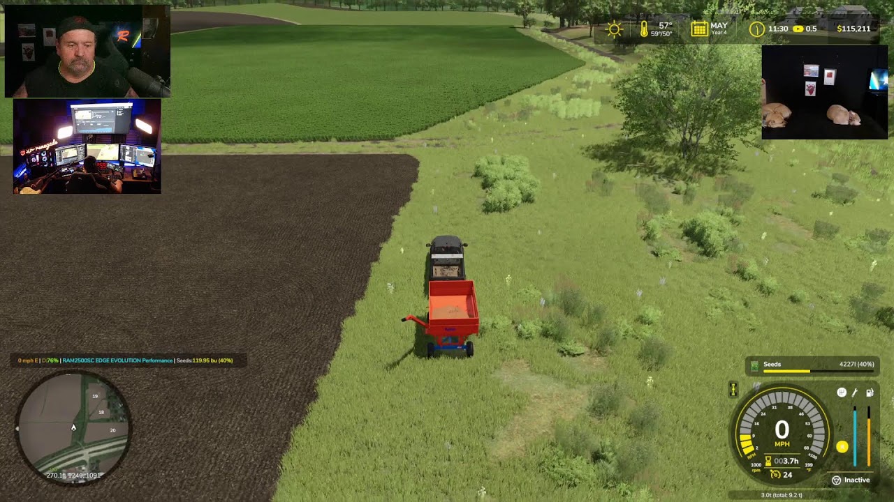 Day 10 take 2 on Ashton Corners by MRG planting KERN tonight!11 - YouTube