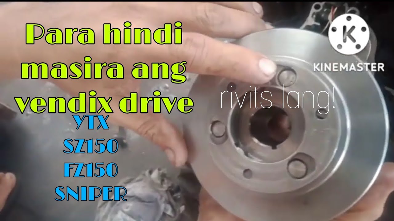 Vendix Drive na laging sira, try nyo to! For Yamaha YTX, fz150, Sz150 ...