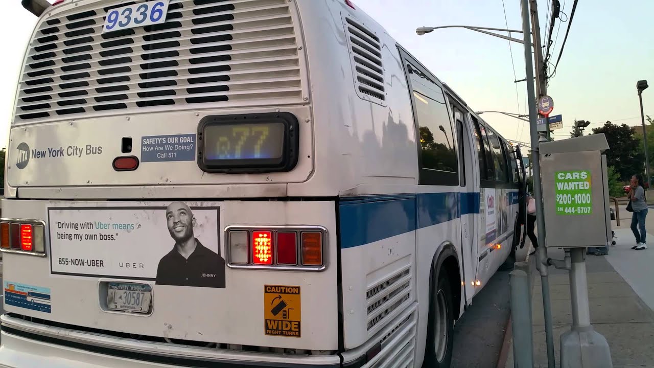 MTA New York City Bus: RTS NovaBus #9336 Whiteback Q77 @ Springfield ...