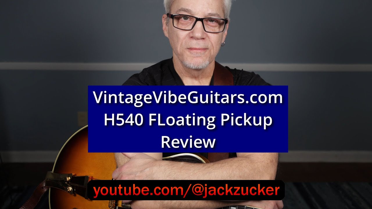 Review VintageVibe H540 Floating pickup, installed in an Ibanez GB10 ...