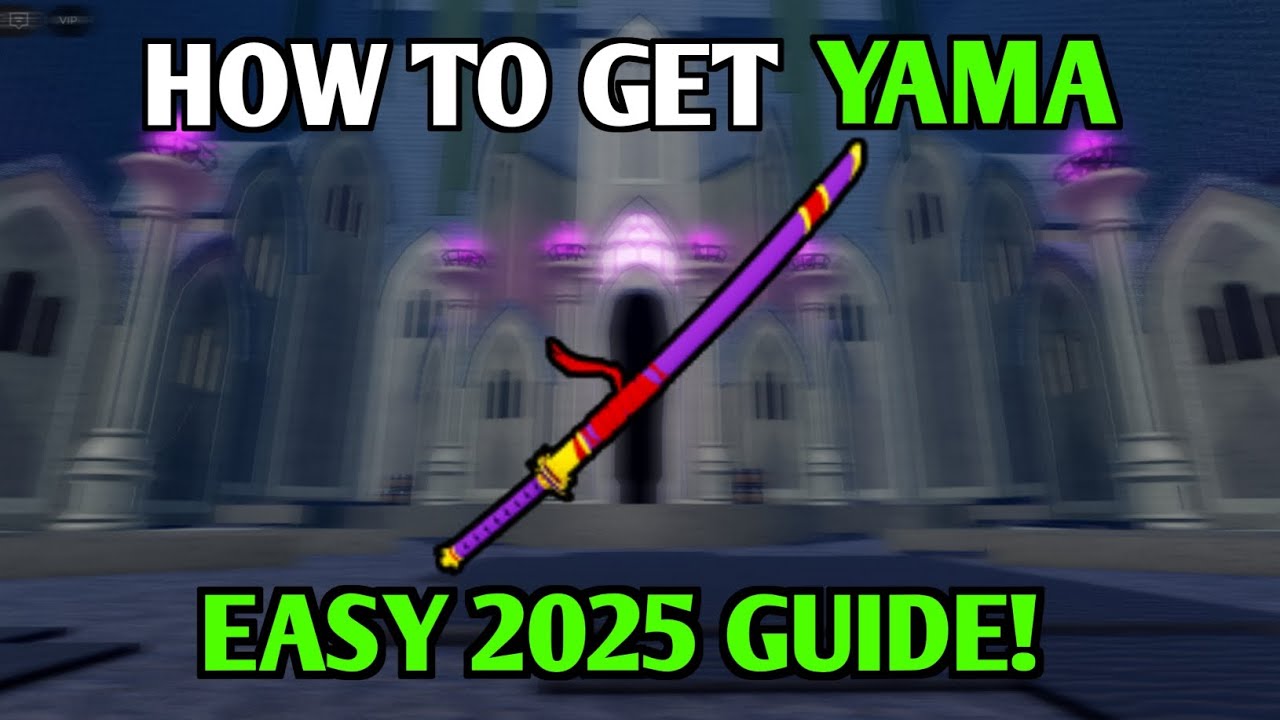 HOW TO GET YAMA SWORD FAST EASY! IN BLOX FRUITS - YouTube