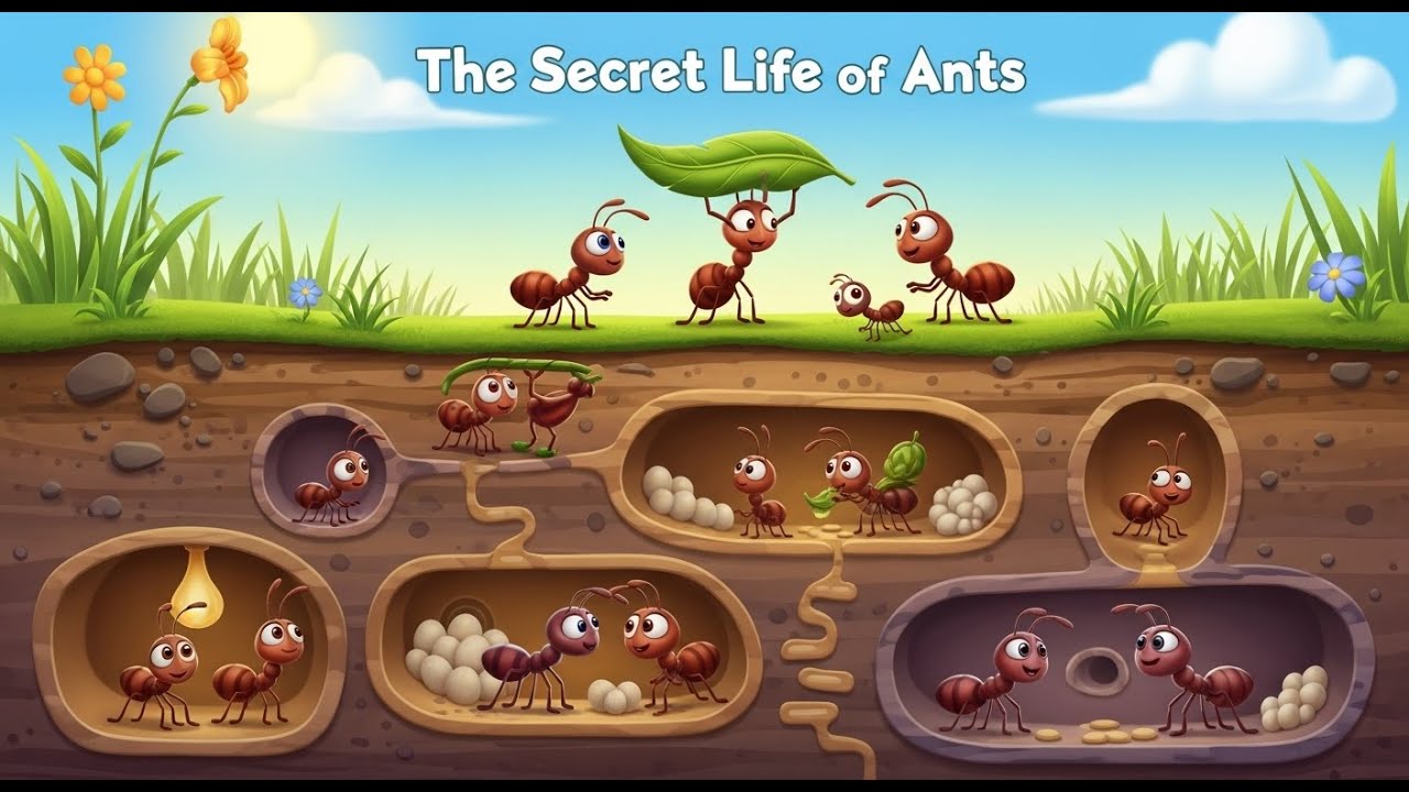 The Secret Life of Ants 🐜 - YouTube