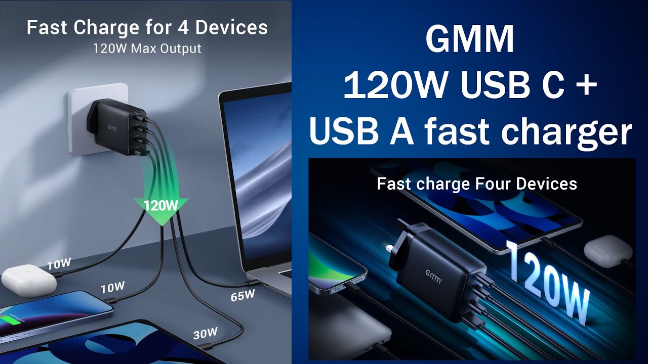 Declutter with the GMM 120W charger - YouTube