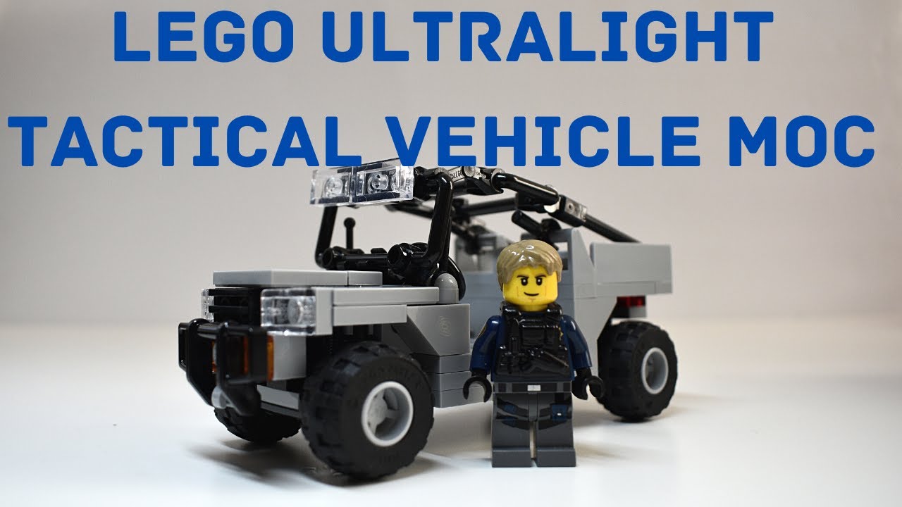LEGO Ultralight Tactical Vehicle MOC - YouTube