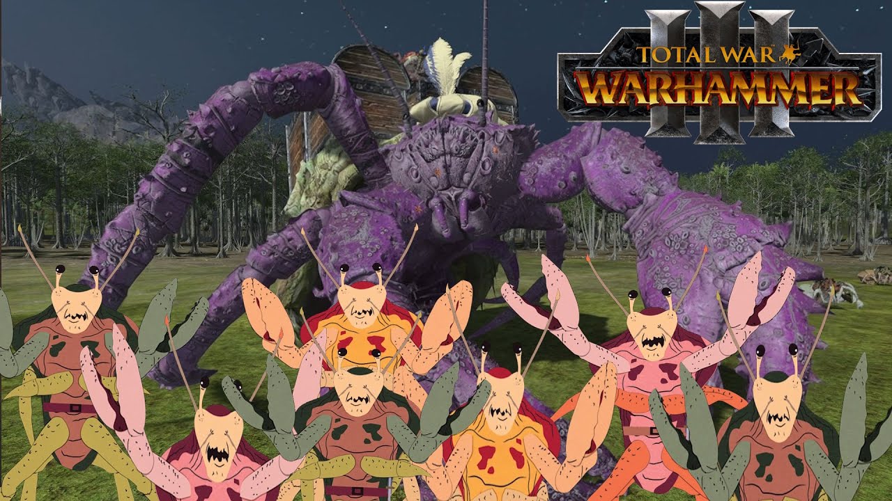 Total War Warhammer 3: 🦀The Crustacean Nation🦀 - Mod Showcase - YouTube