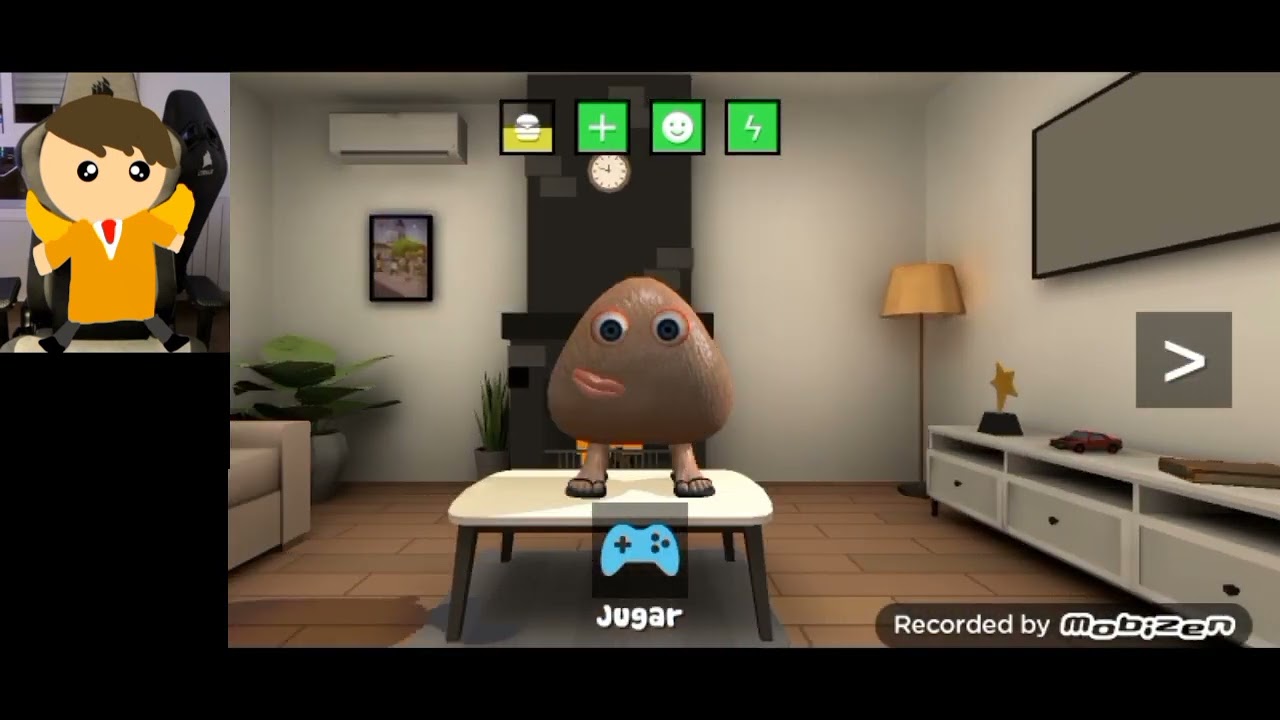 Jugando Pou con RTX (creado por Luisdev) - YouTube