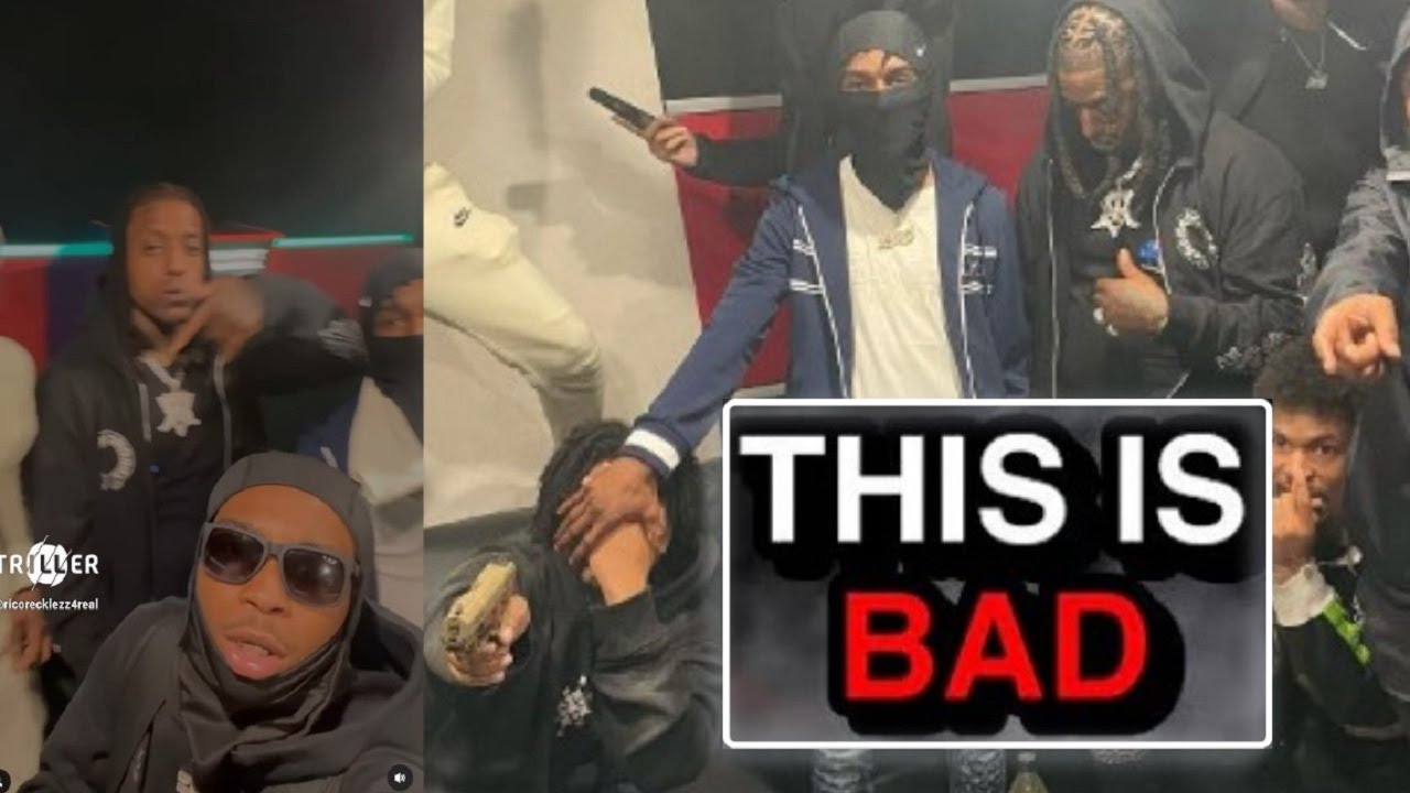 Rico Recklezz YBC Dul Bloodhound Lil Jeff Lil Scoom Meet Up - YouTube