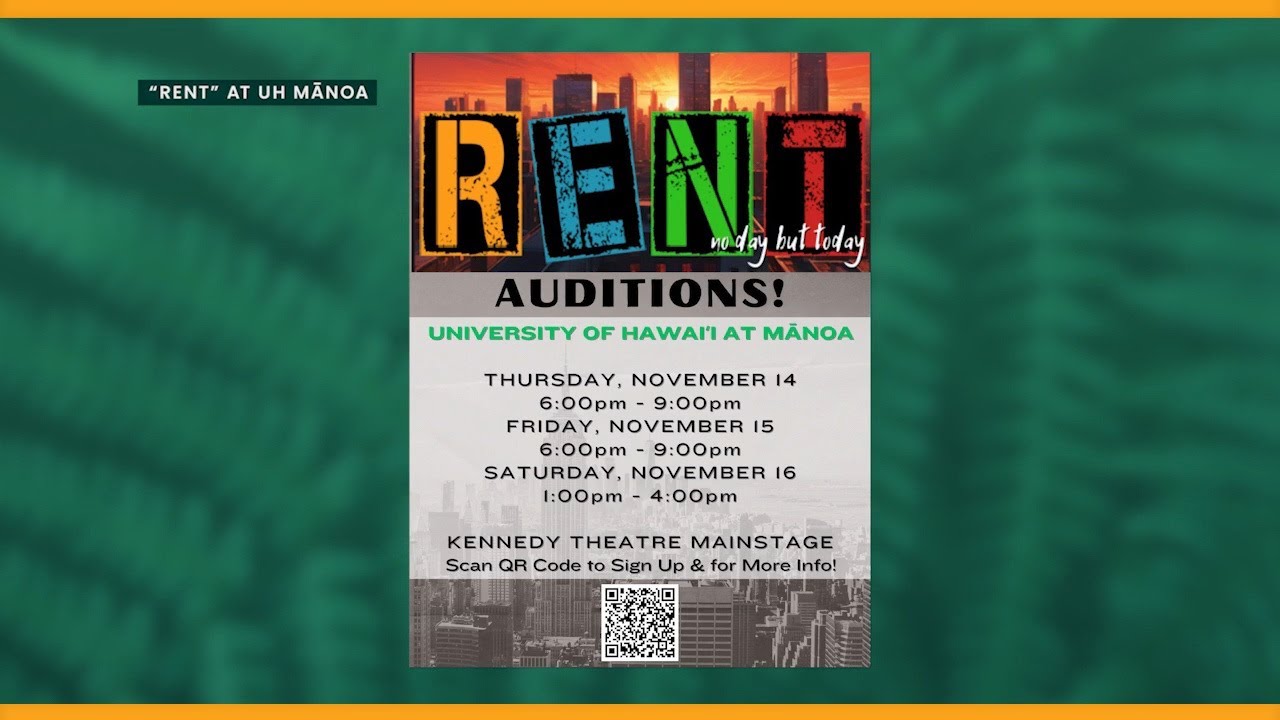 Get Ready to Sing & Dance, it’s time to audition for “RENT” - YouTube