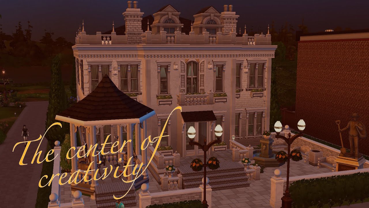 Центр Творчества 🎨🎭 | Строительство: Sims 4 | The center of creativity ...
